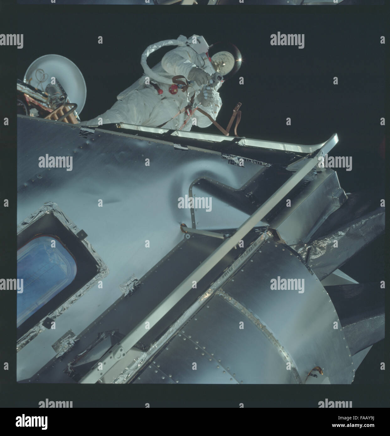 The Apollo 9 unedited archive shows key moments from the mission ...