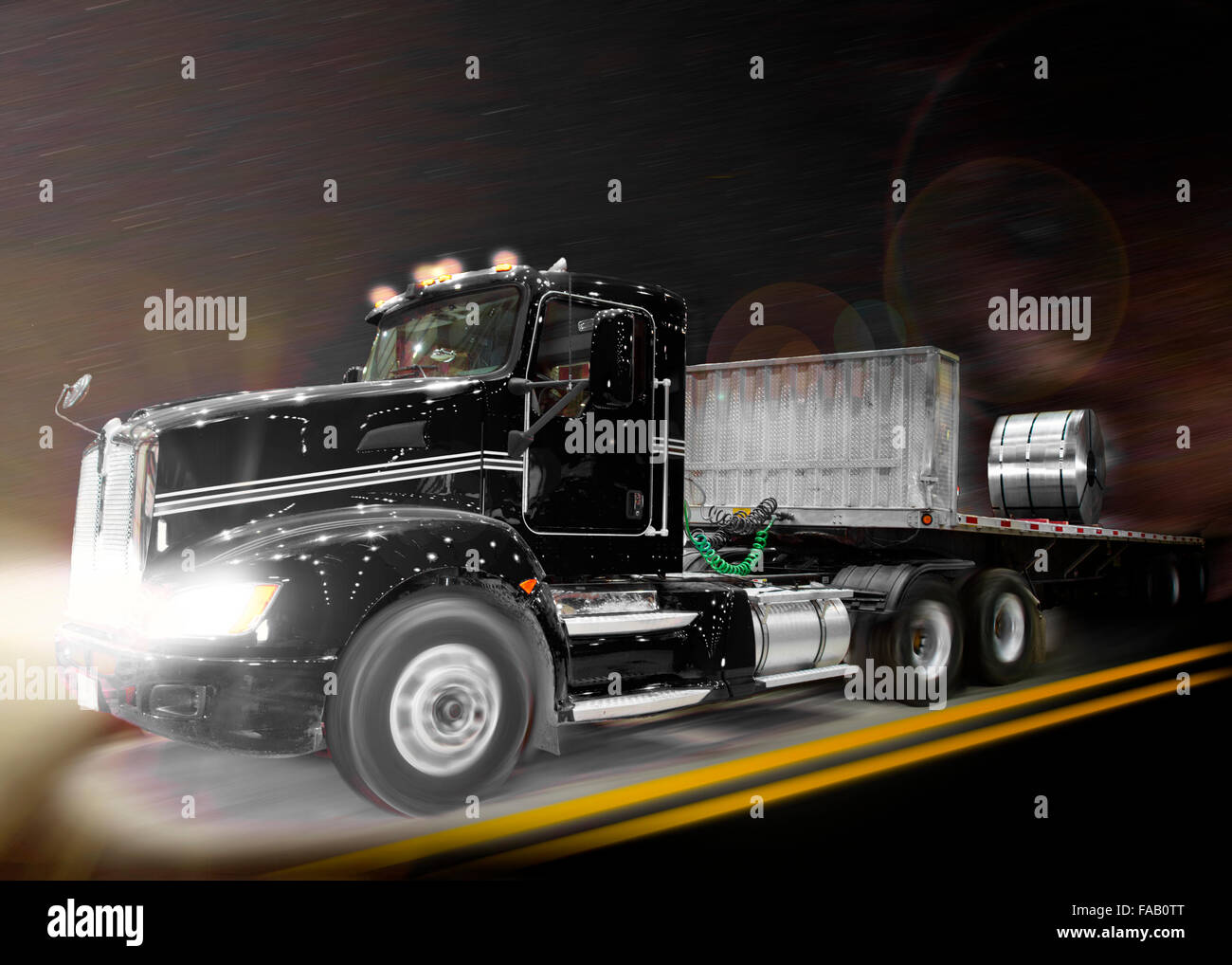 Tractor Trailer Driving