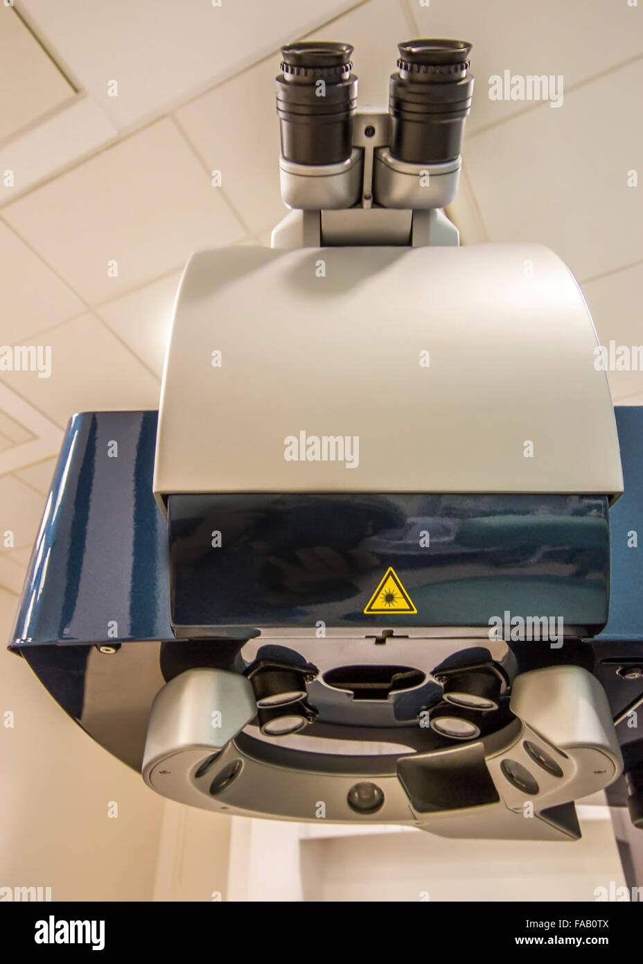 Laser vision correction machine laser section Stock Photo - Alamy