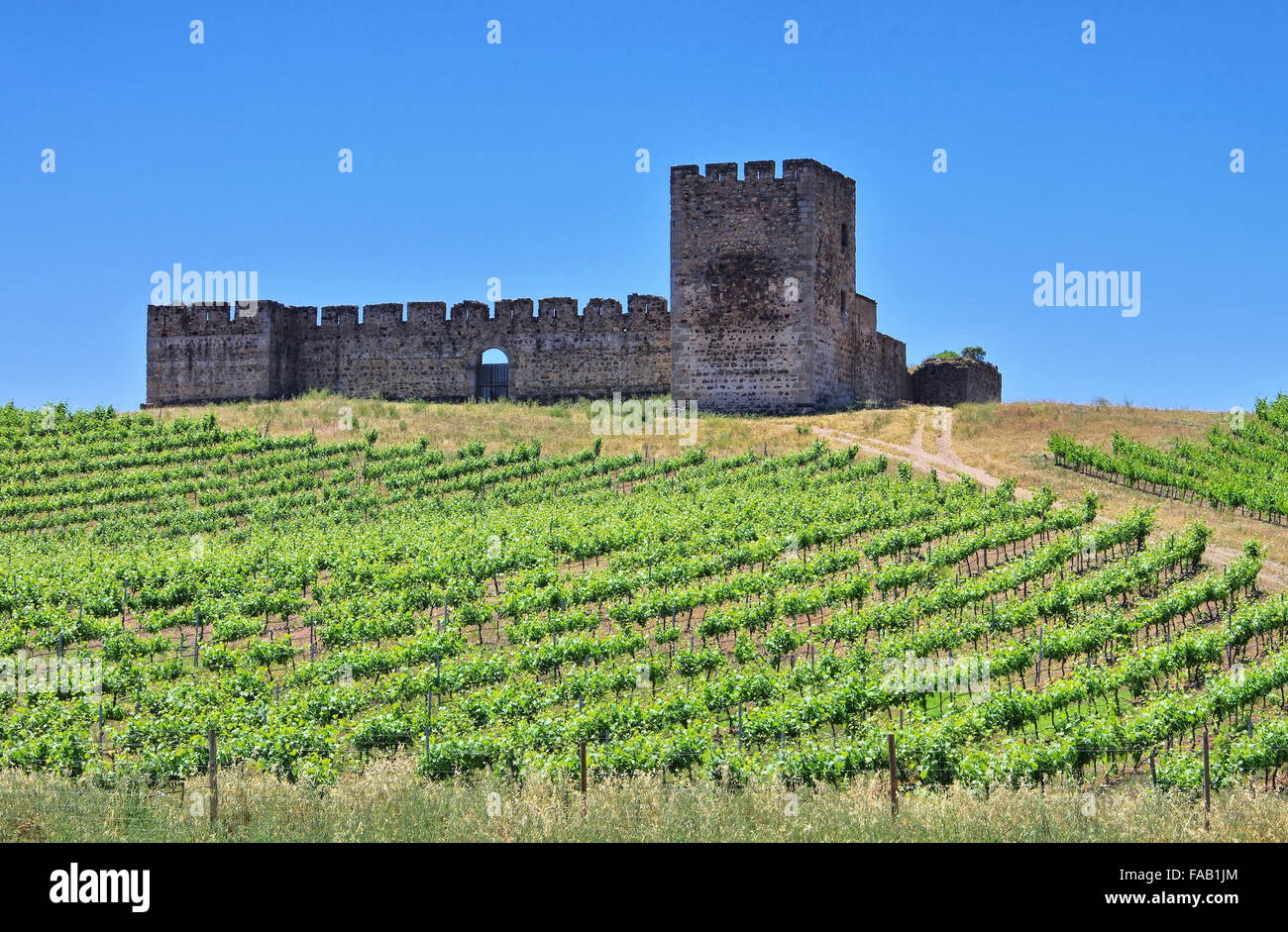 Evora Castelo de Valongo 02 Stock Photo - Alamy