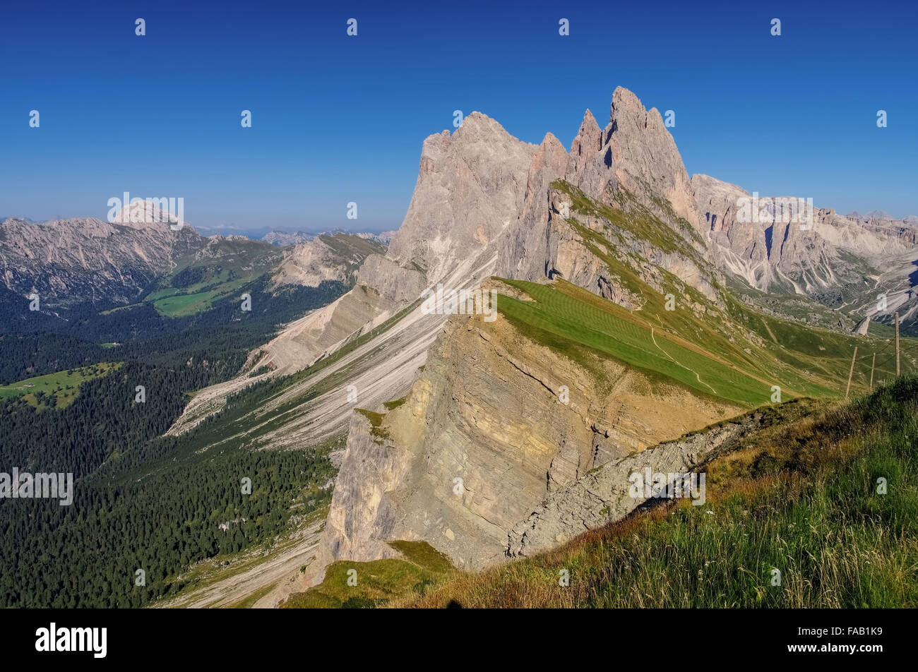 Gruppo Delle Gruppo Delle Odle Mountain High Resolution Stock ...