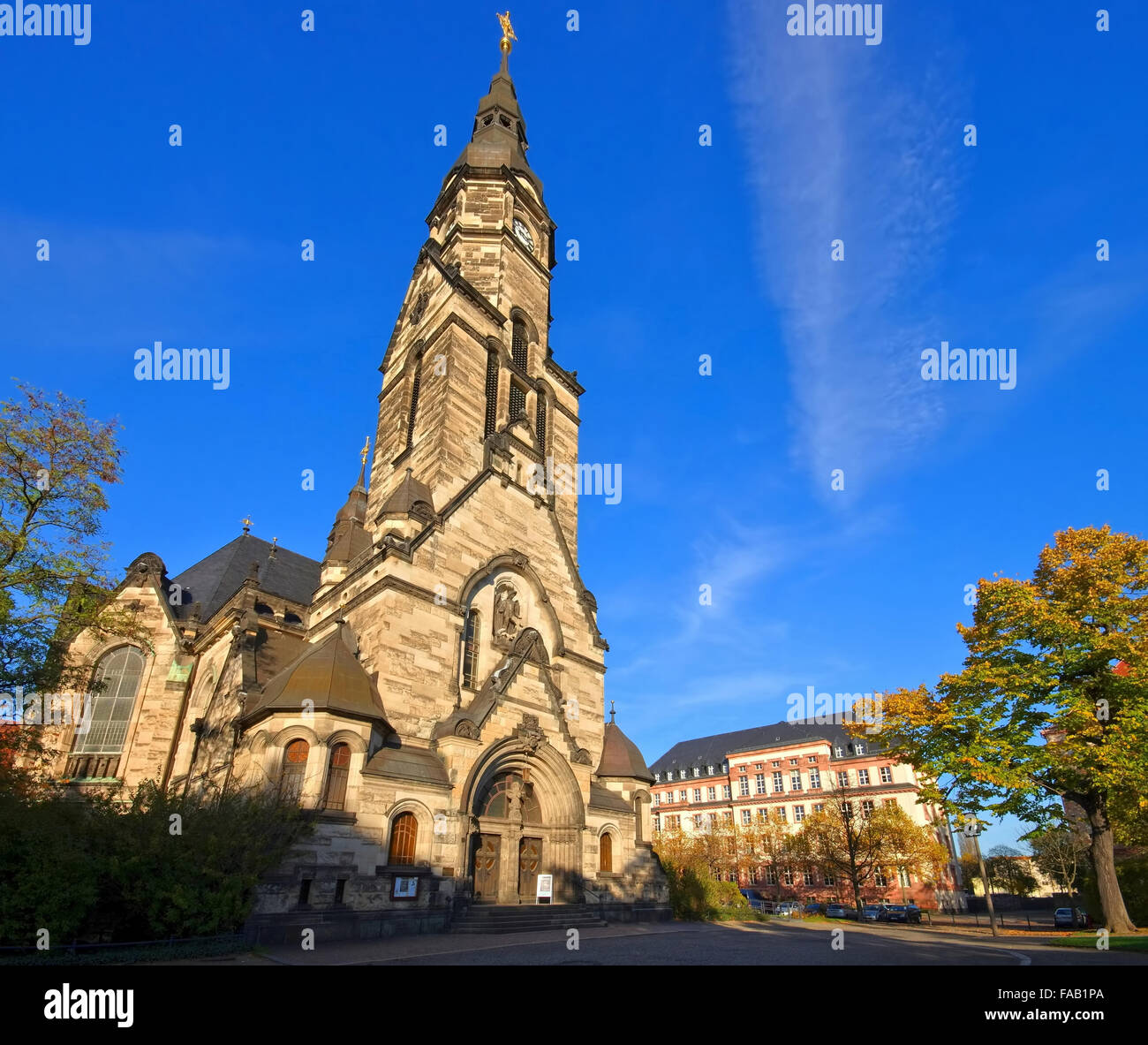 Leipzig Michaeliskirche - Leipzig Michaelischurch 02 Stock Photo - Alamy