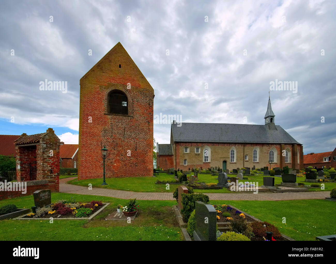 Nesse Kirche - Nesse church 01 Stock Photo - Alamy