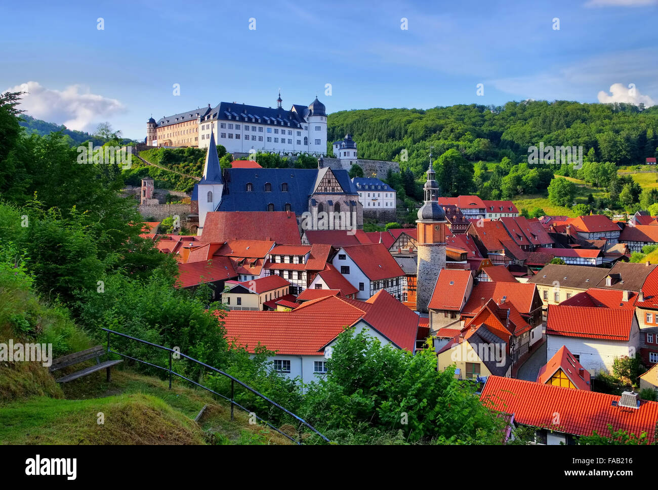Stolberg Castle Stolberg Harz Saxony Anhalt Germany High Resolution ...