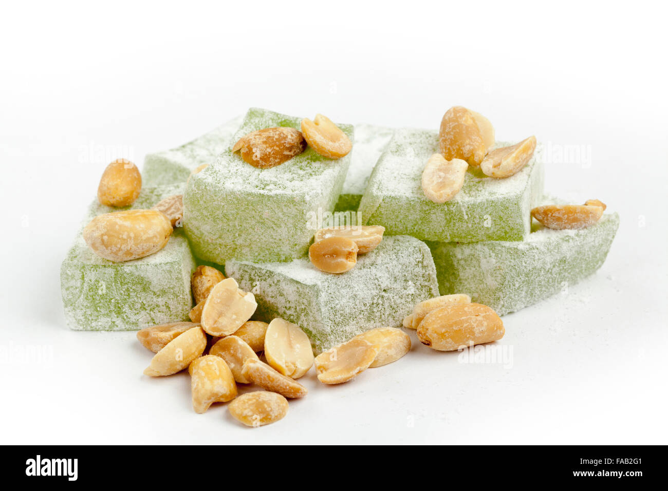 White turkish delight hi-res stock photography and images - Alamy