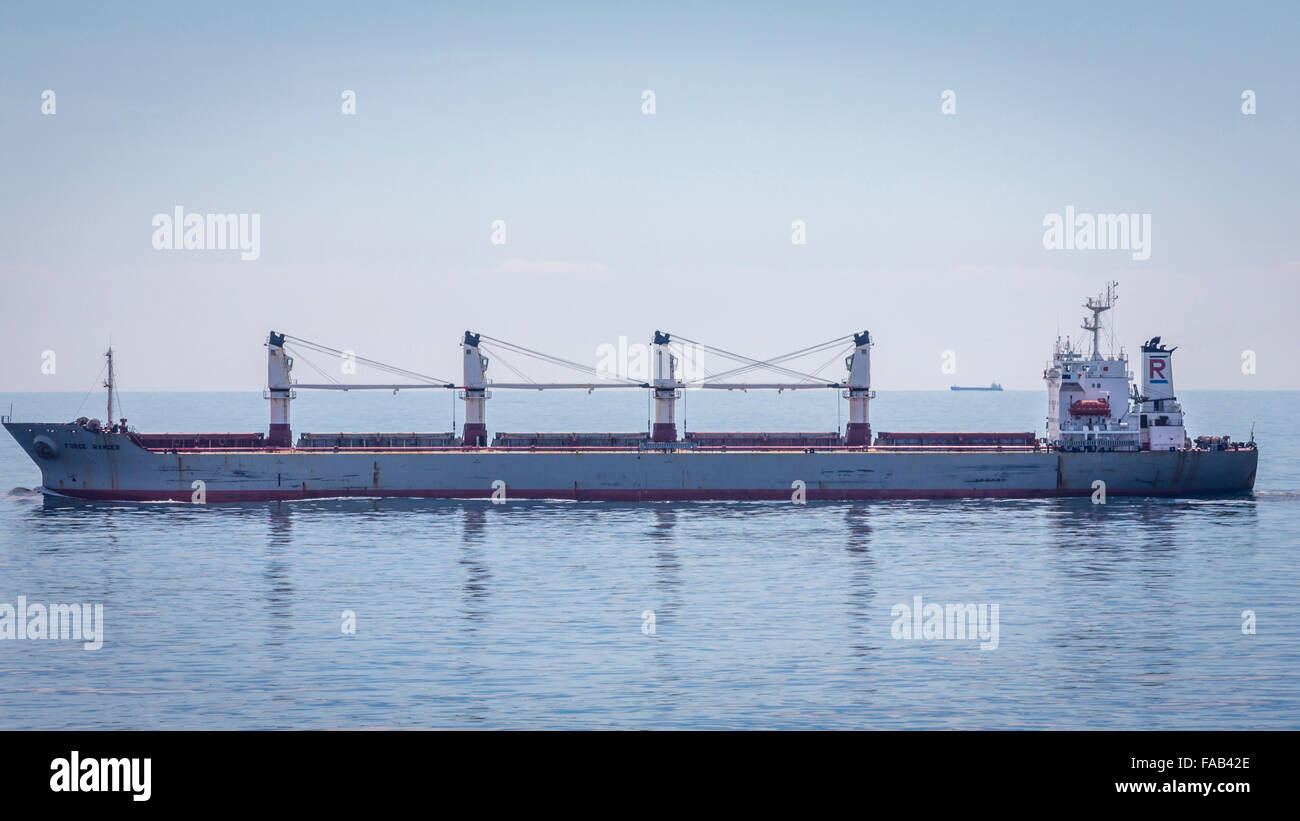 English Channel shipping lane Stock Photo - Alamy