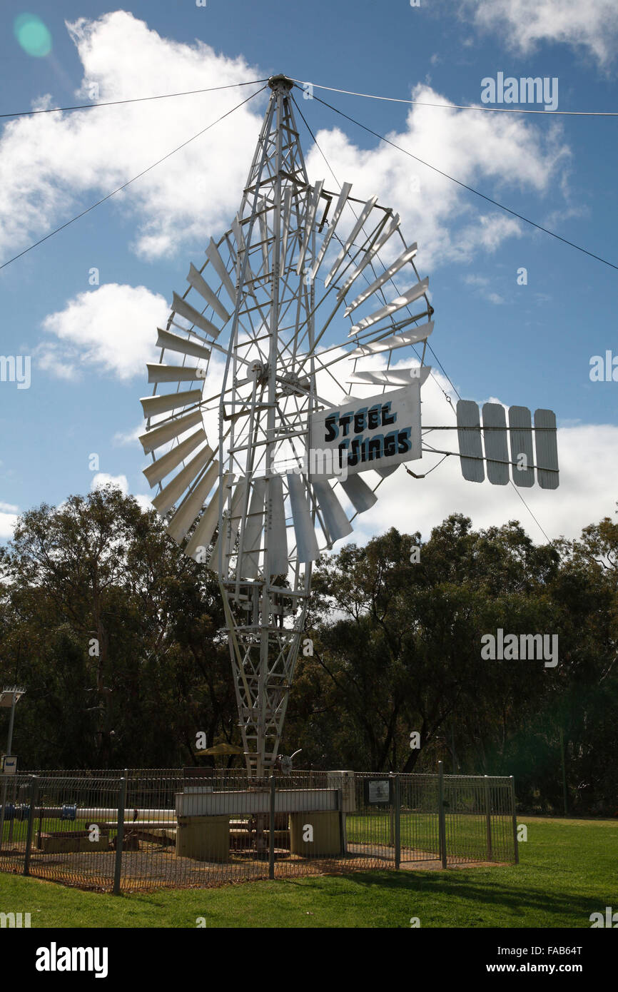 The windmill was produced by the Steel Wings Company, in North Sydney ...