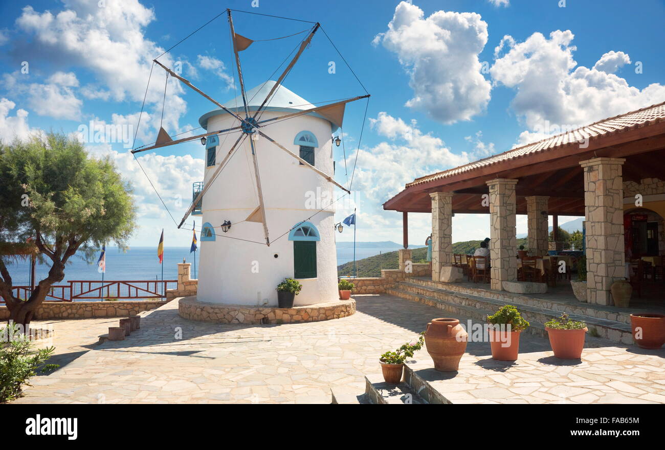 Old windmill on zakynthos island hi-res stock photography and images ...