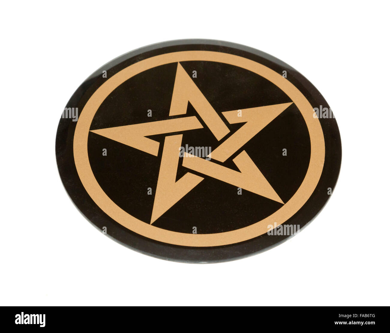 Pentagram symbol Cut Out Stock Images & Pictures - Alamy