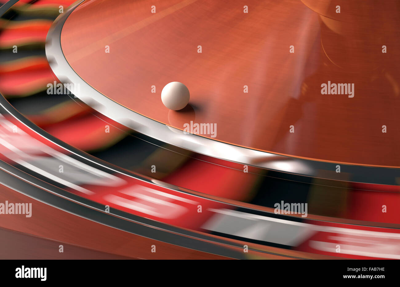 Roulette wheel, computer illustration Stock Photo - Alamy
