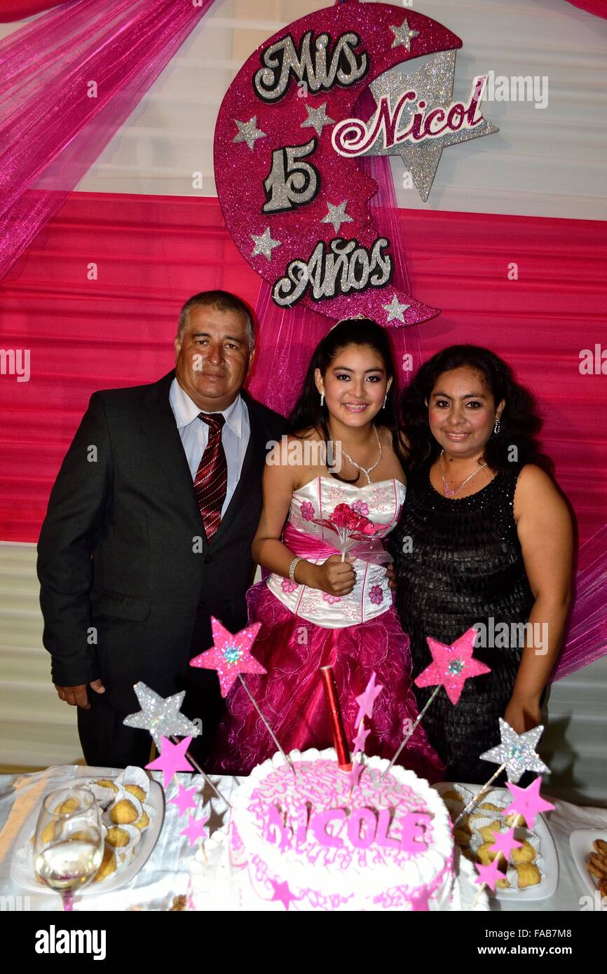 Quinceañera Party - Fifteen Birthday in PUERTO PIZARRO. Department of ...