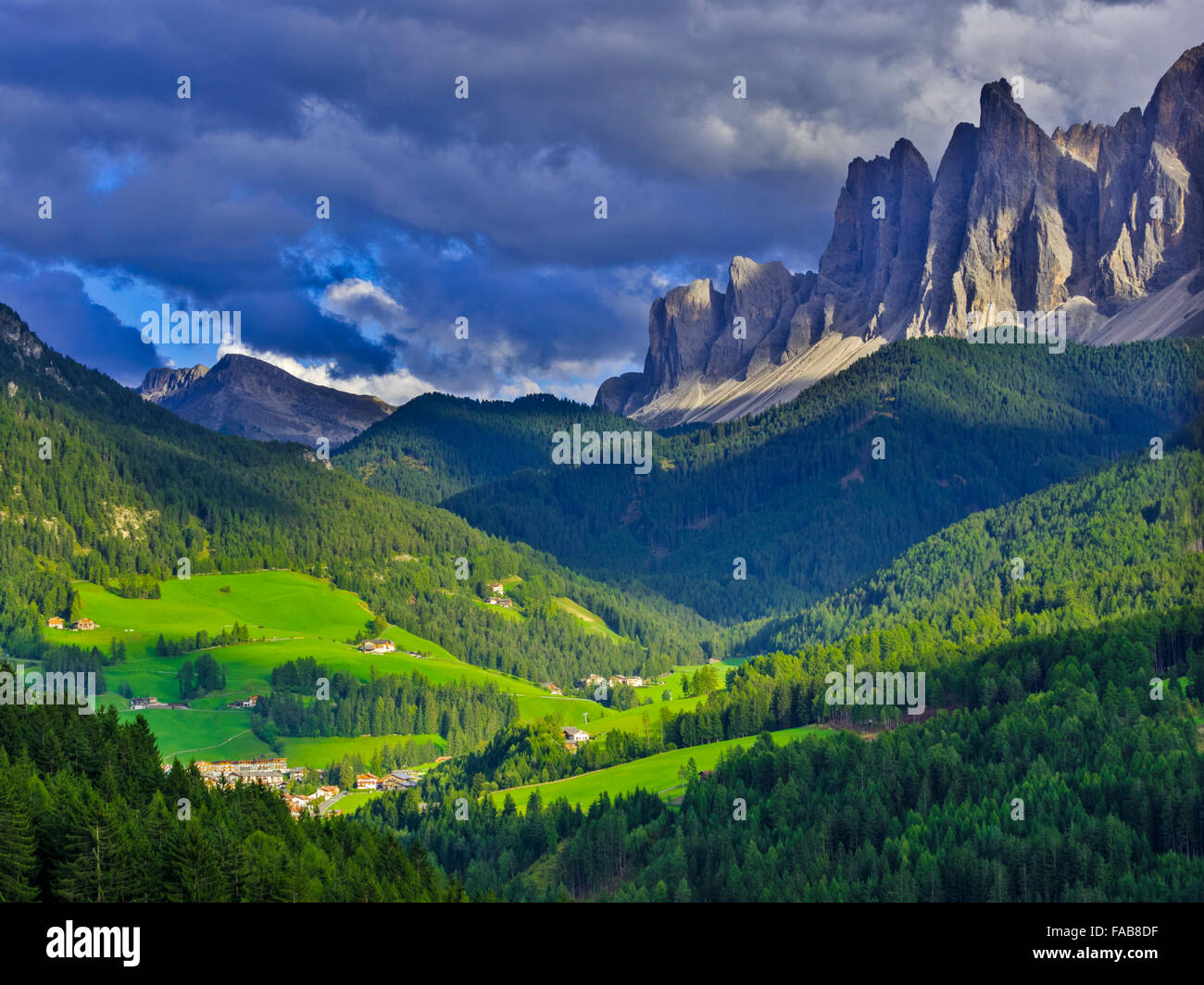 Dolomite Range in Northern Italy Stock Photo - Alamy