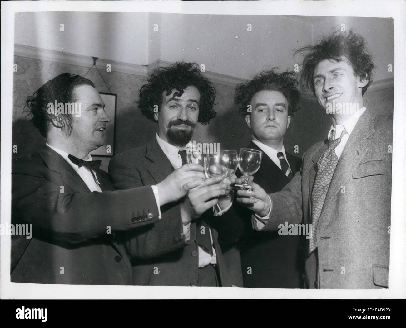 1979 - Here's to even crazier Goon Shows. The four Goons toast each ...