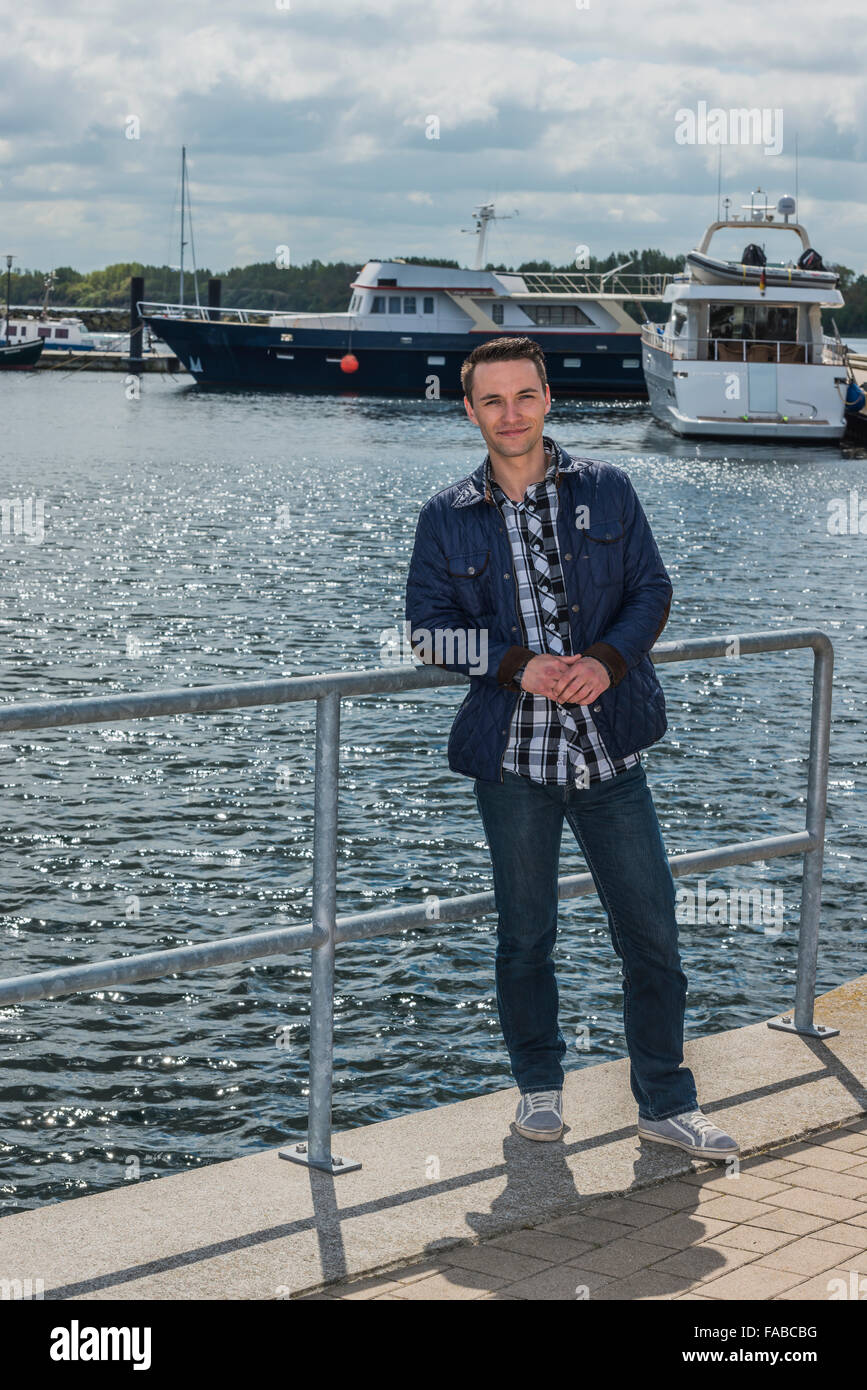 Young man baltic sea hi-res stock photography and images - Alamy