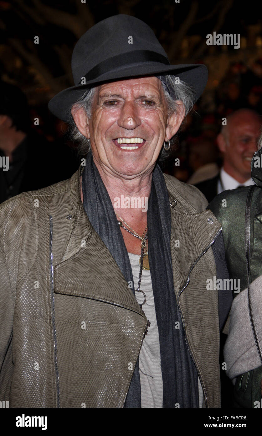 Keith Richards at the World premiere of "Pirates Of The Caribbean: On ...