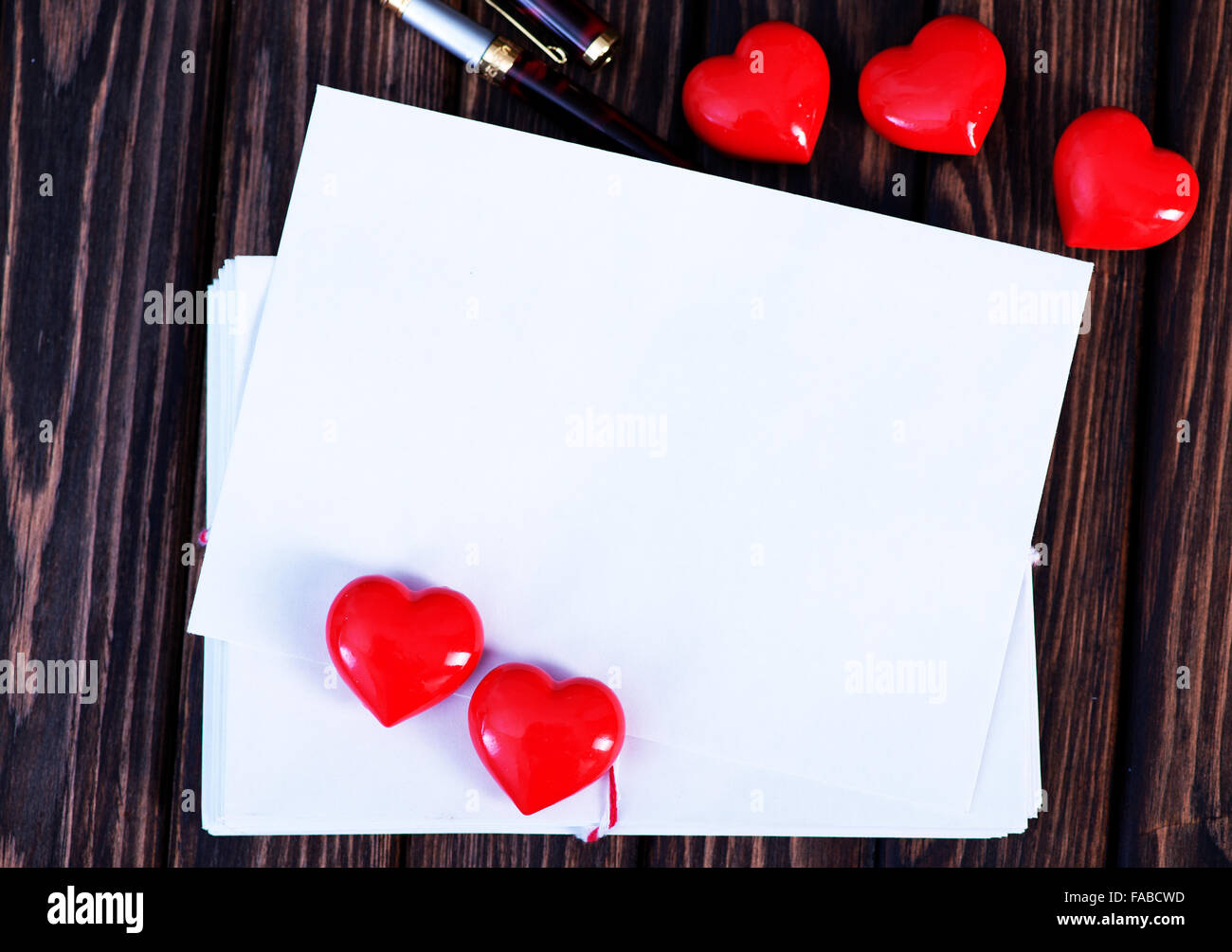 Empty love letter hi-res stock photography and images - Alamy