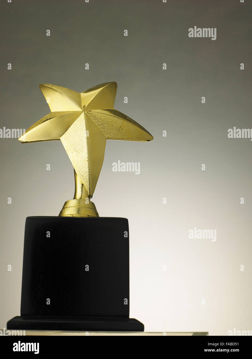 star shape trophy for winner Stock Photo - Alamy