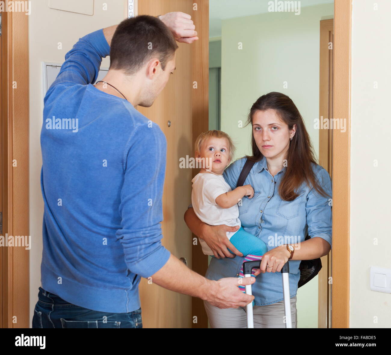 Child separation from parent hi-res stock photography and images - Alamy