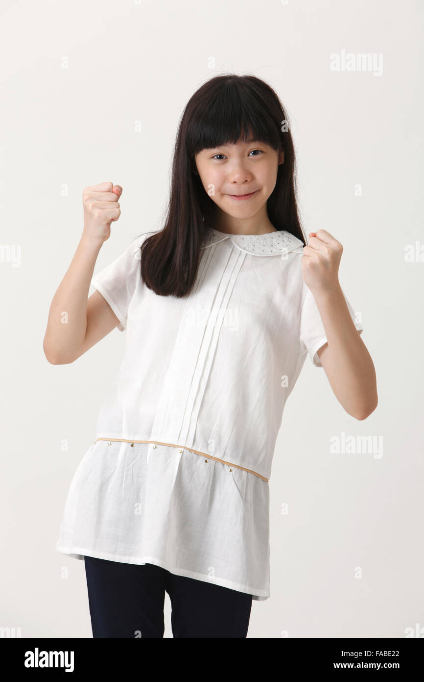 chinese happy and smiling to camera Stock Photo - Alamy