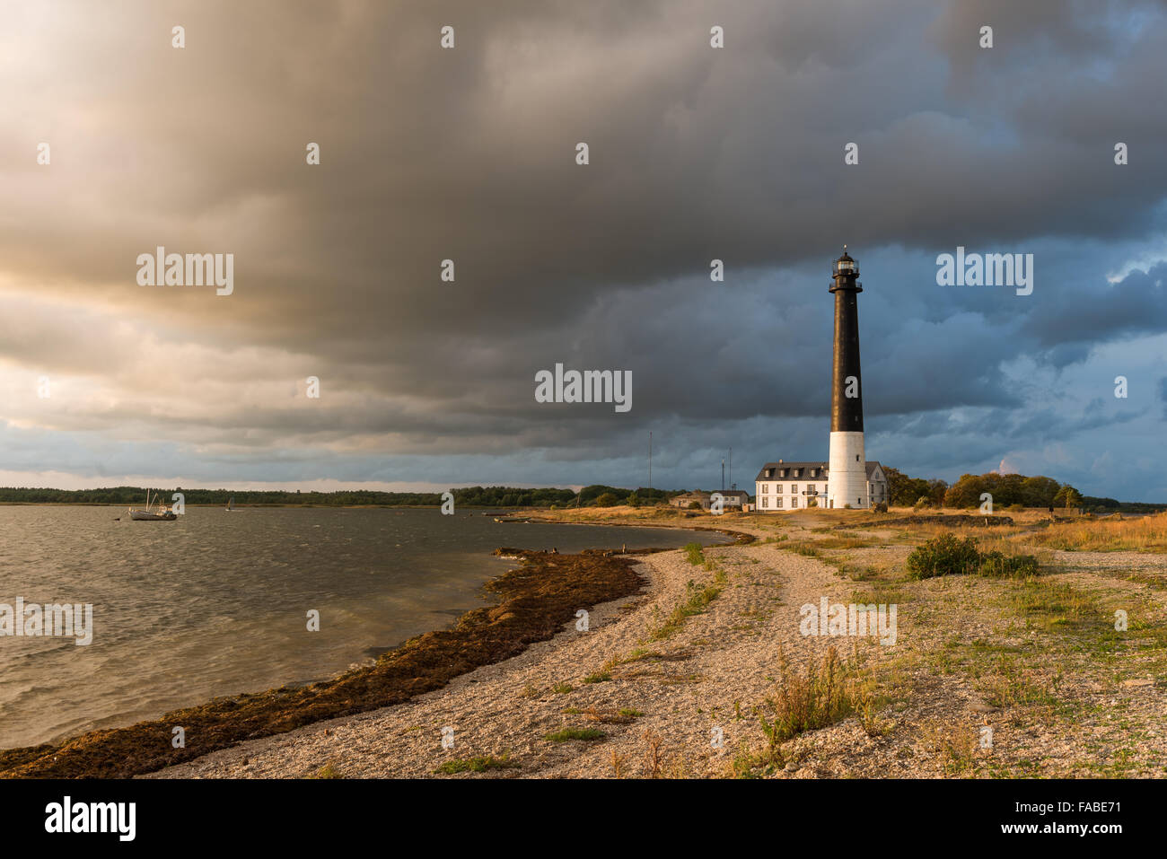 Sõrve lighthouse, island of Saaremaa, Estonia Stock Photo - Alamy