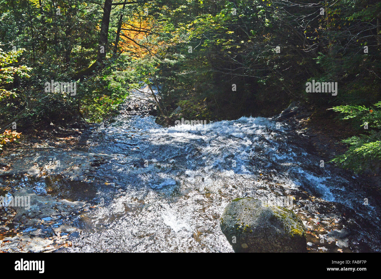 Beautiful river in Nagano, Japan Stock Photo - Alamy