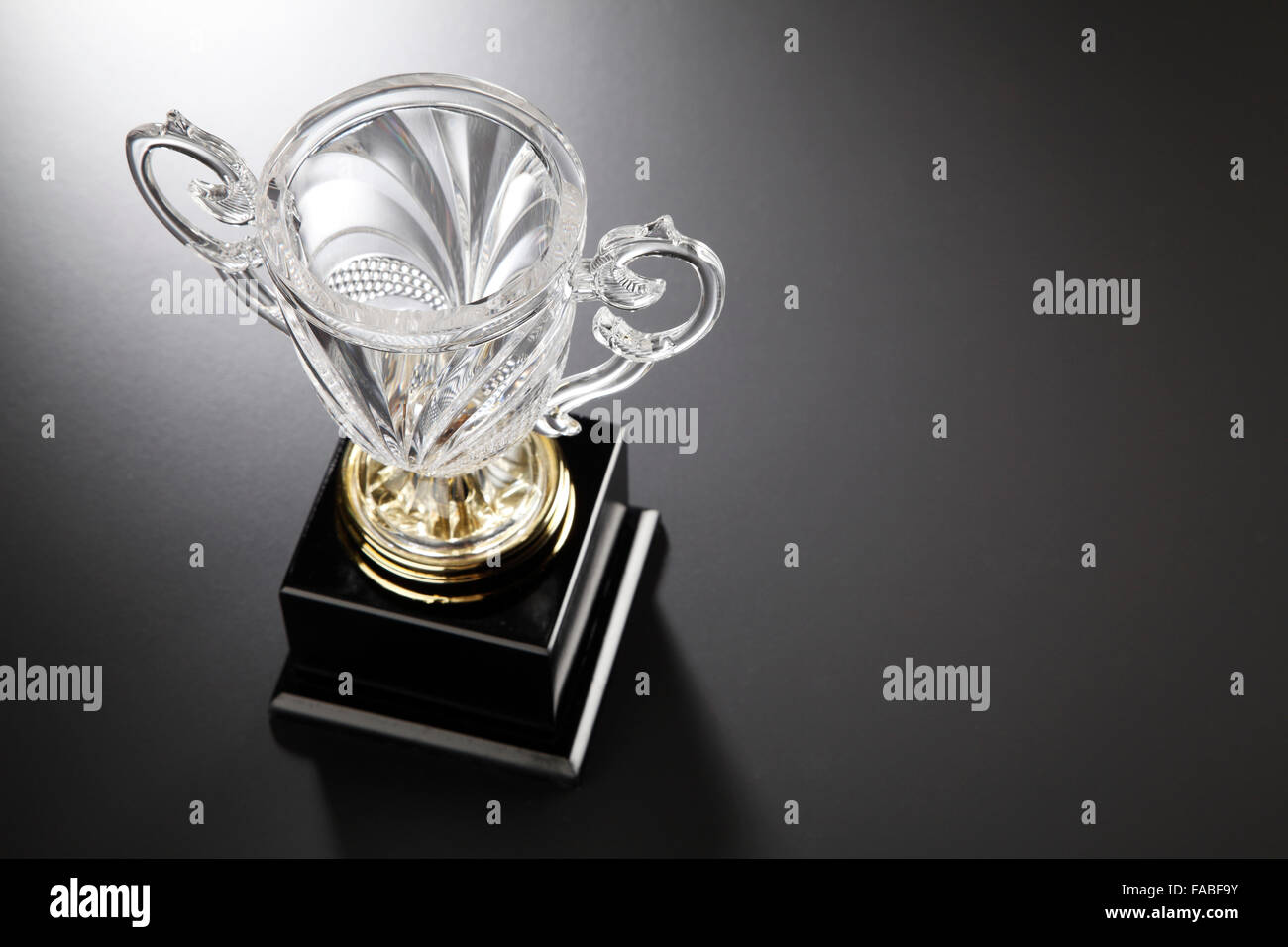 crystal type of the trophy Stock Photo - Alamy
