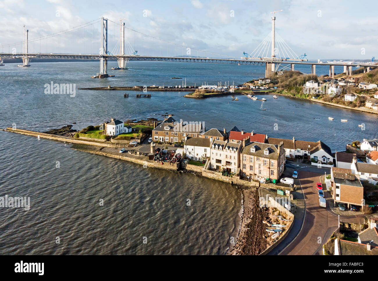 North queensferry village hi-res stock photography and images - Alamy