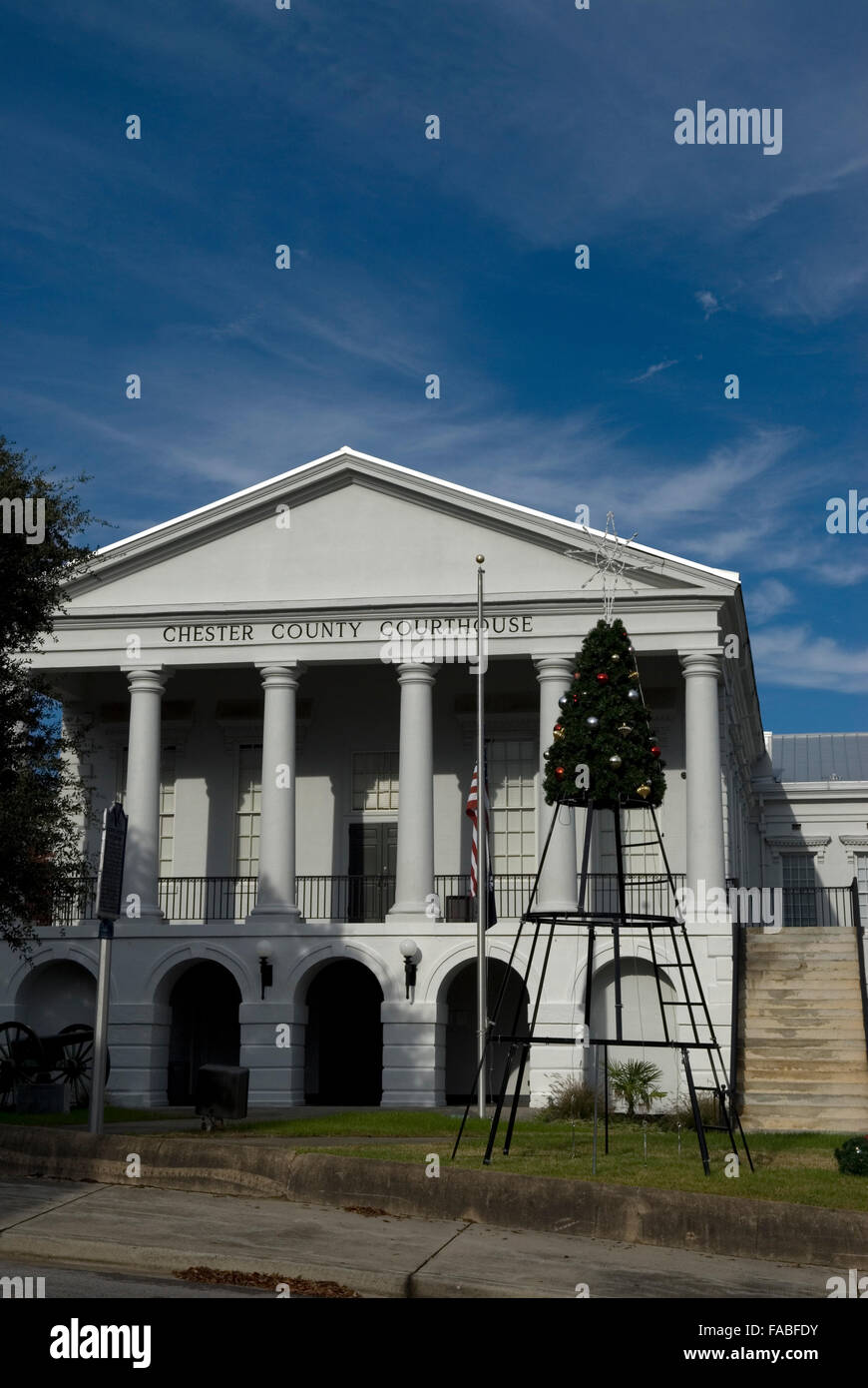 Chester County Courthouse South Carolina USA Stock Photo - Alamy