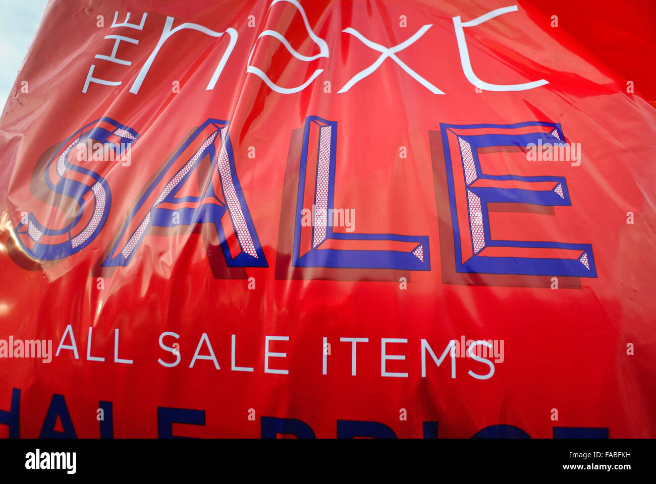 Northampton, UK. 26th December, 2015. Next retail Store Riverside ...