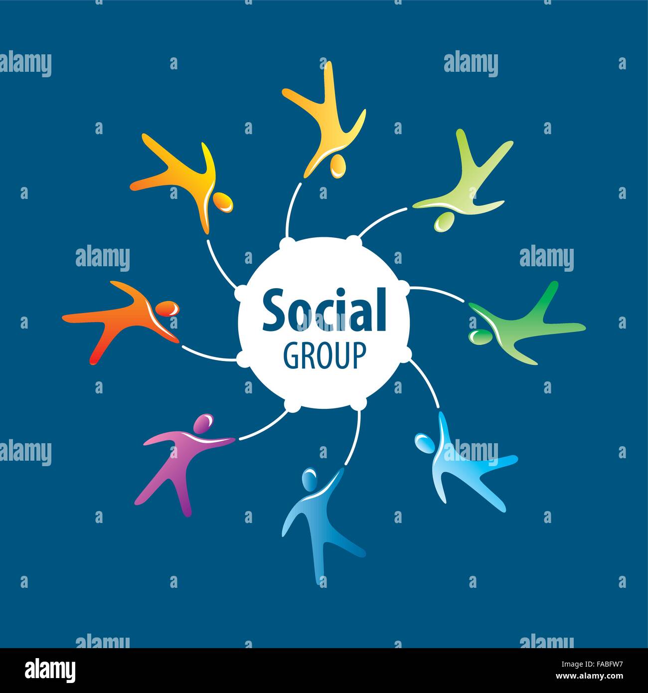 Social Group logo Stock Vector Image & Art - Alamy