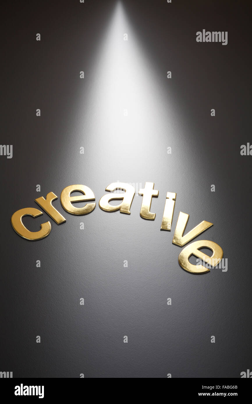 Creative word hi-res stock photography and images - Alamy