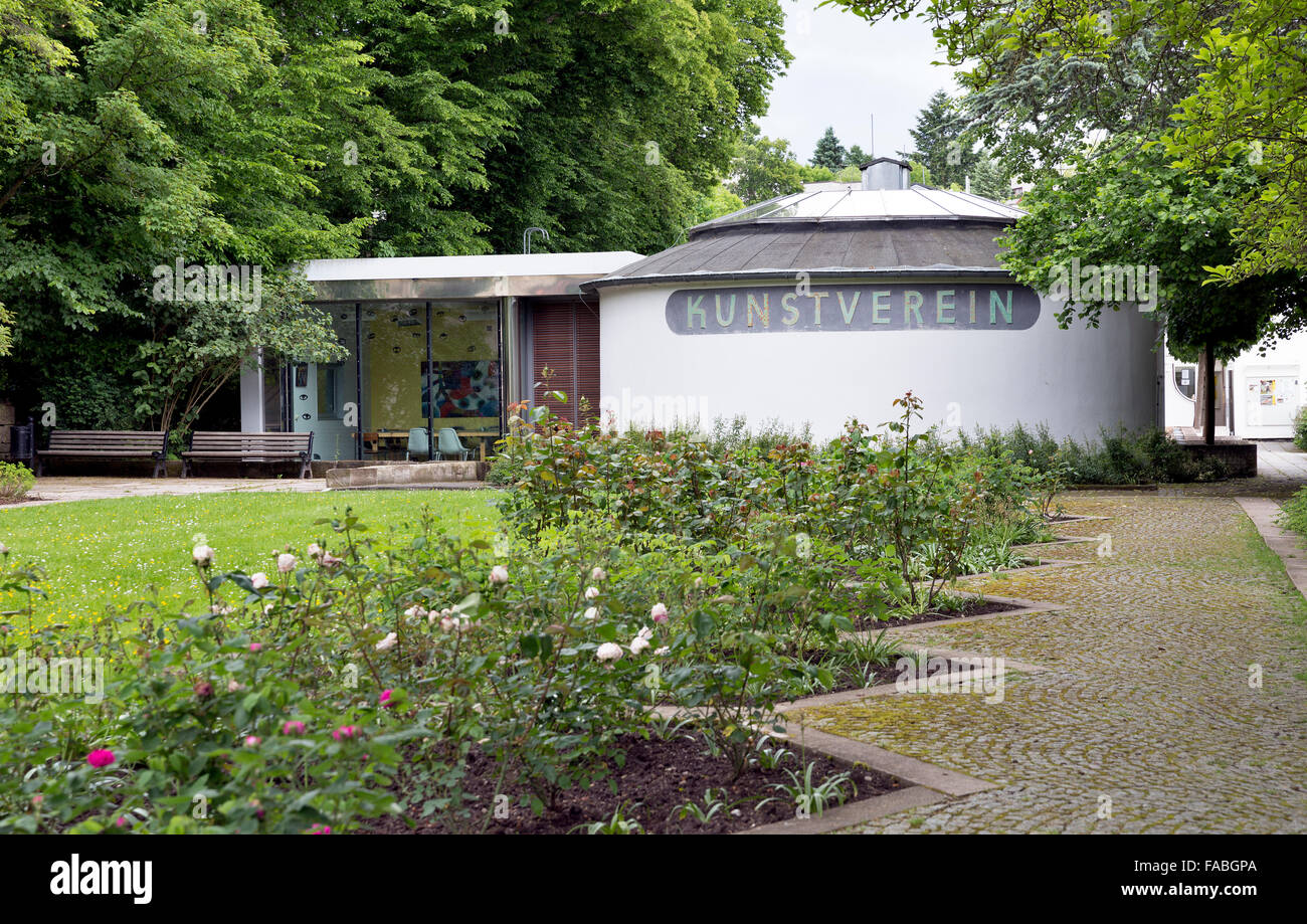 Art society Coburg, exhibition pavilion at the rose garden, Coburg ...