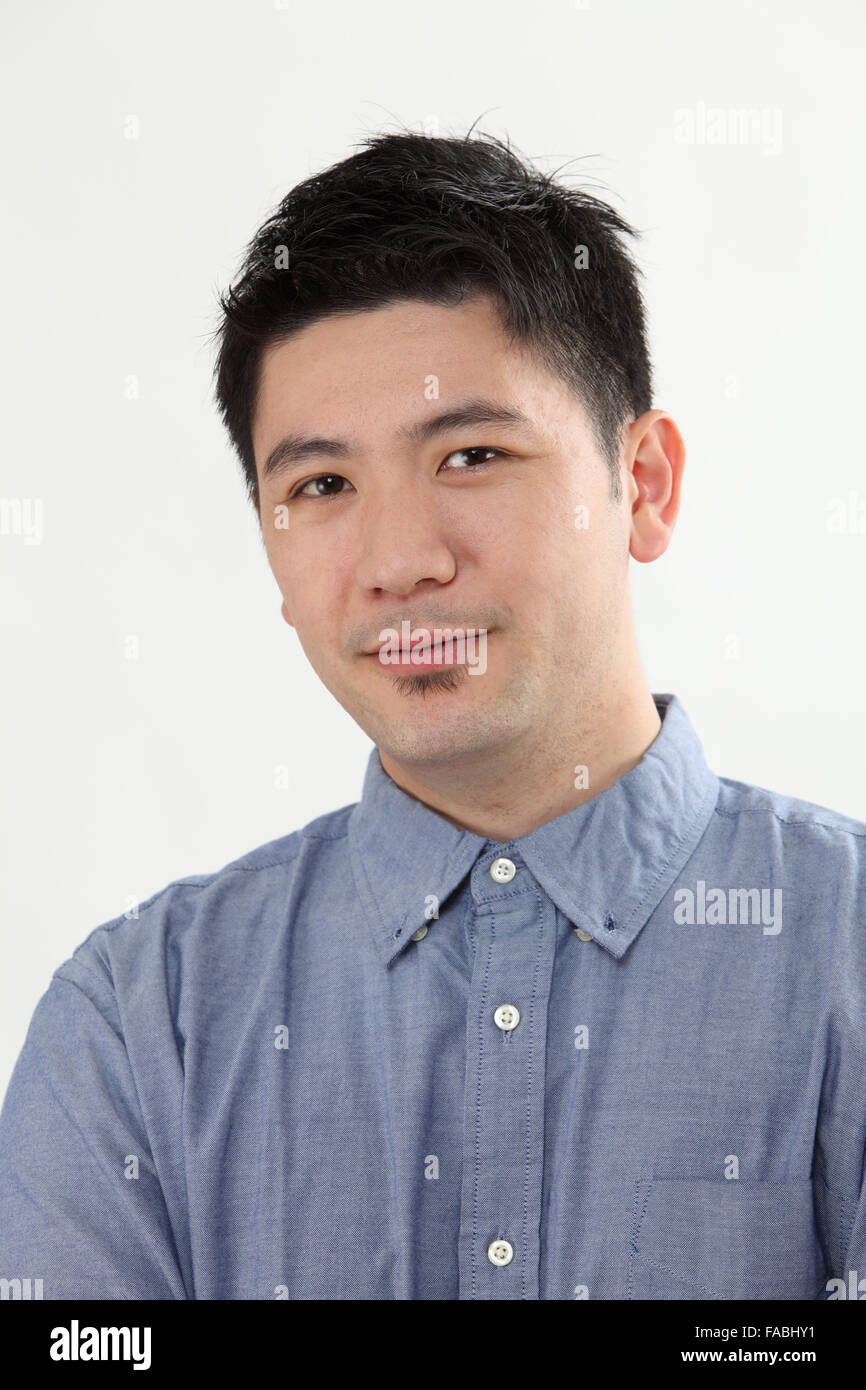 portrait of the chinese man Stock Photo - Alamy