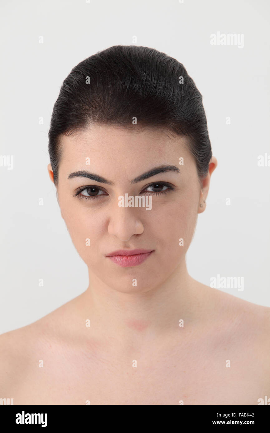 close up of the angry woman Stock Photo - Alamy
