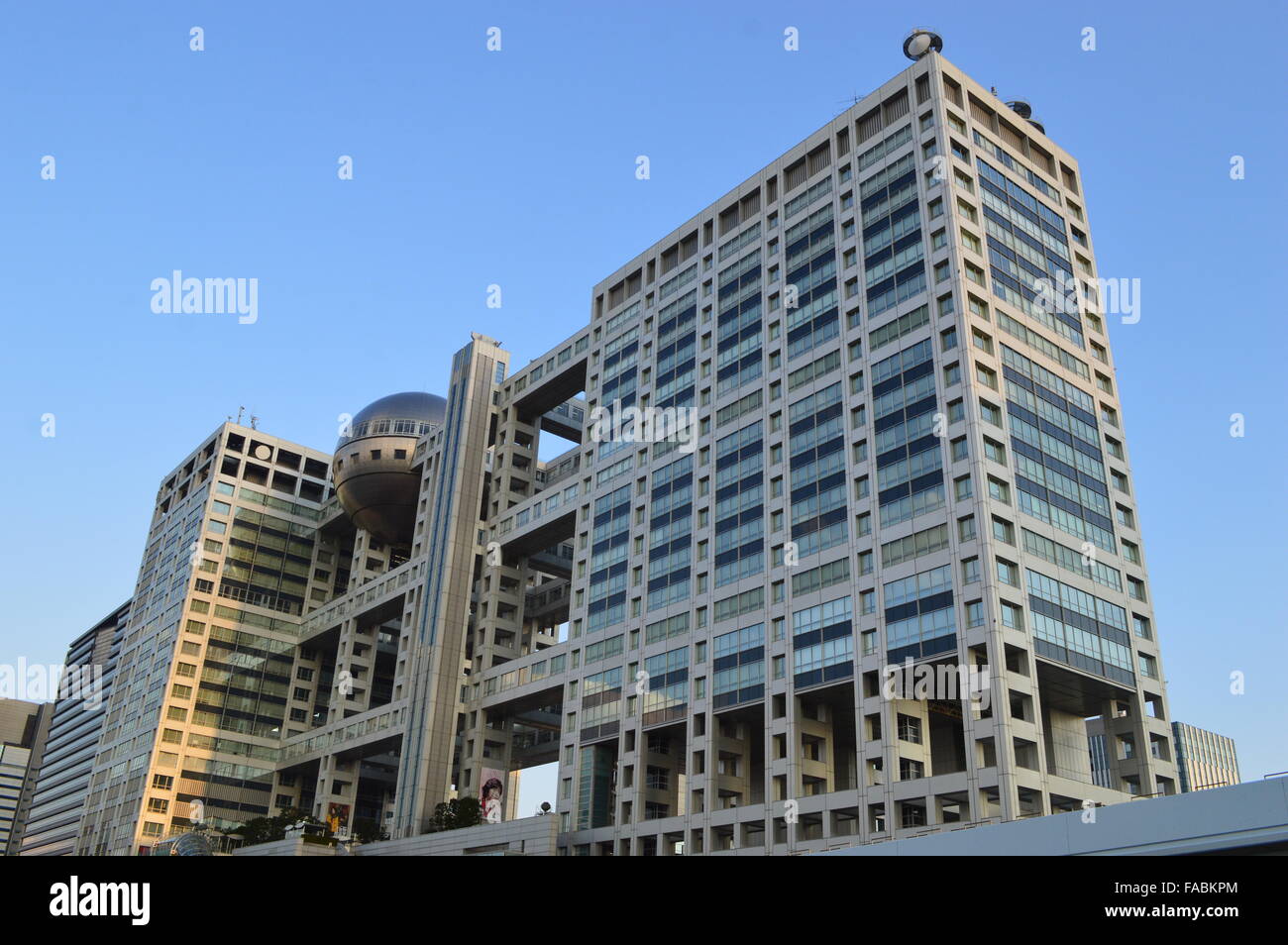 Odaiba Fuji Tv tower inTokyo Stock Photo - Alamy
