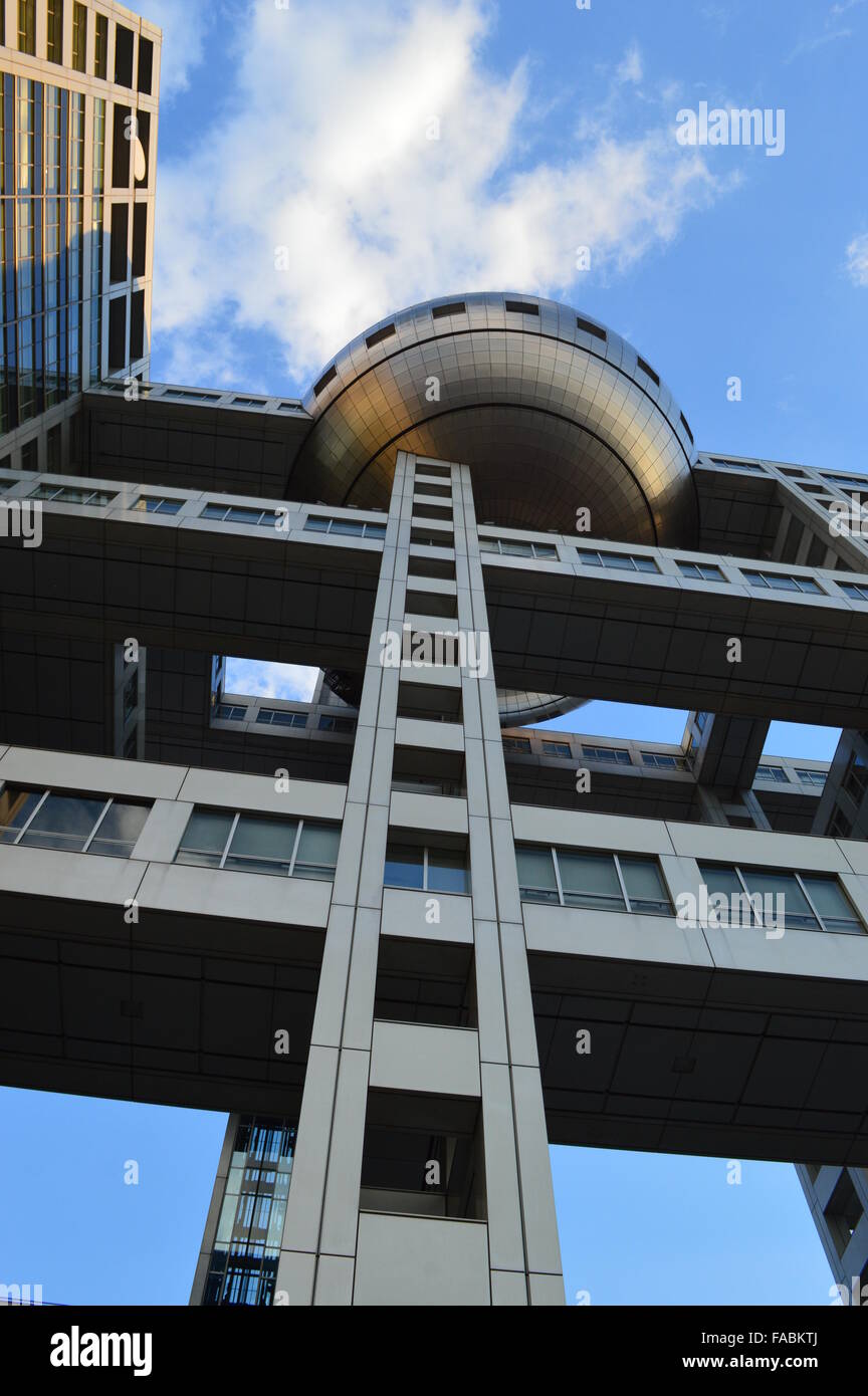 Odaiba Fuji Tv tower inTokyo Stock Photo - Alamy