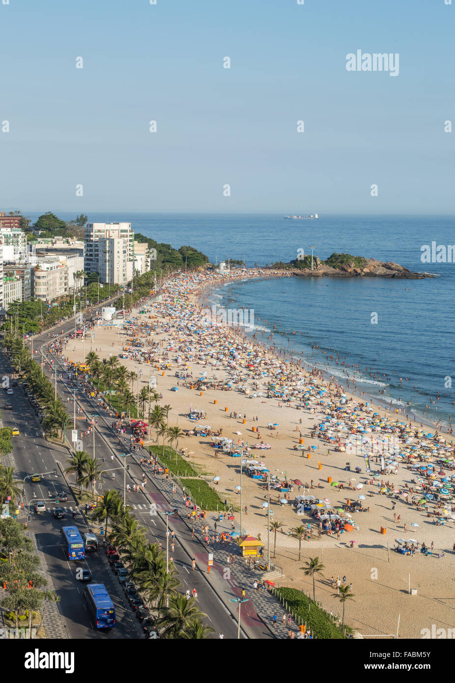Ipanema Beach in Rio de Janeiro, Brazil Stock Photo - Alamy