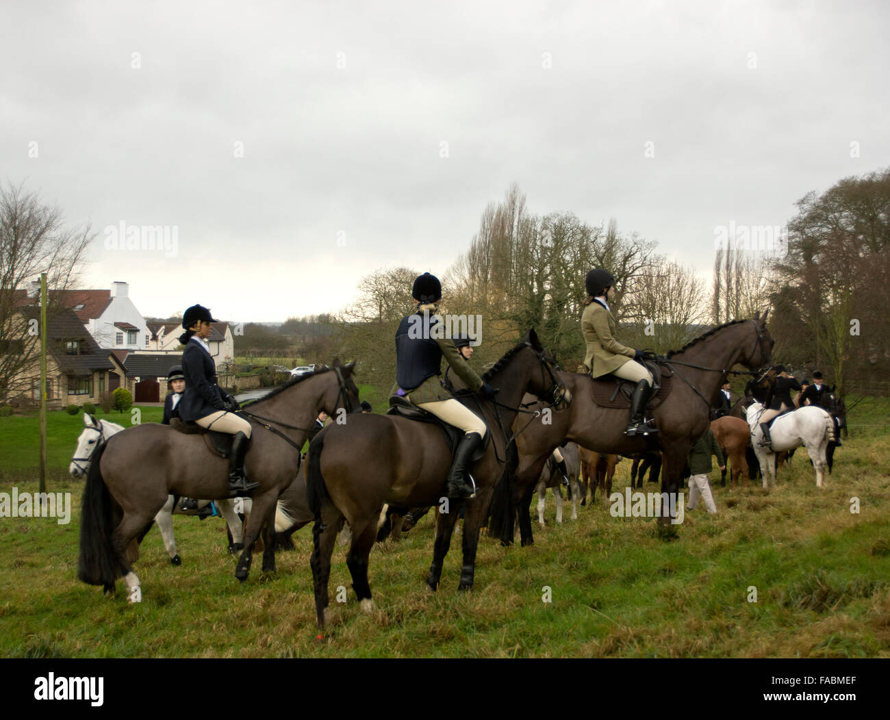 Badsworth bramham hunt hi-res stock photography and images - Alamy