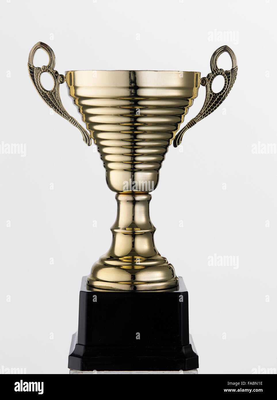 trophy cup isolated on white background Stock Photo - Alamy