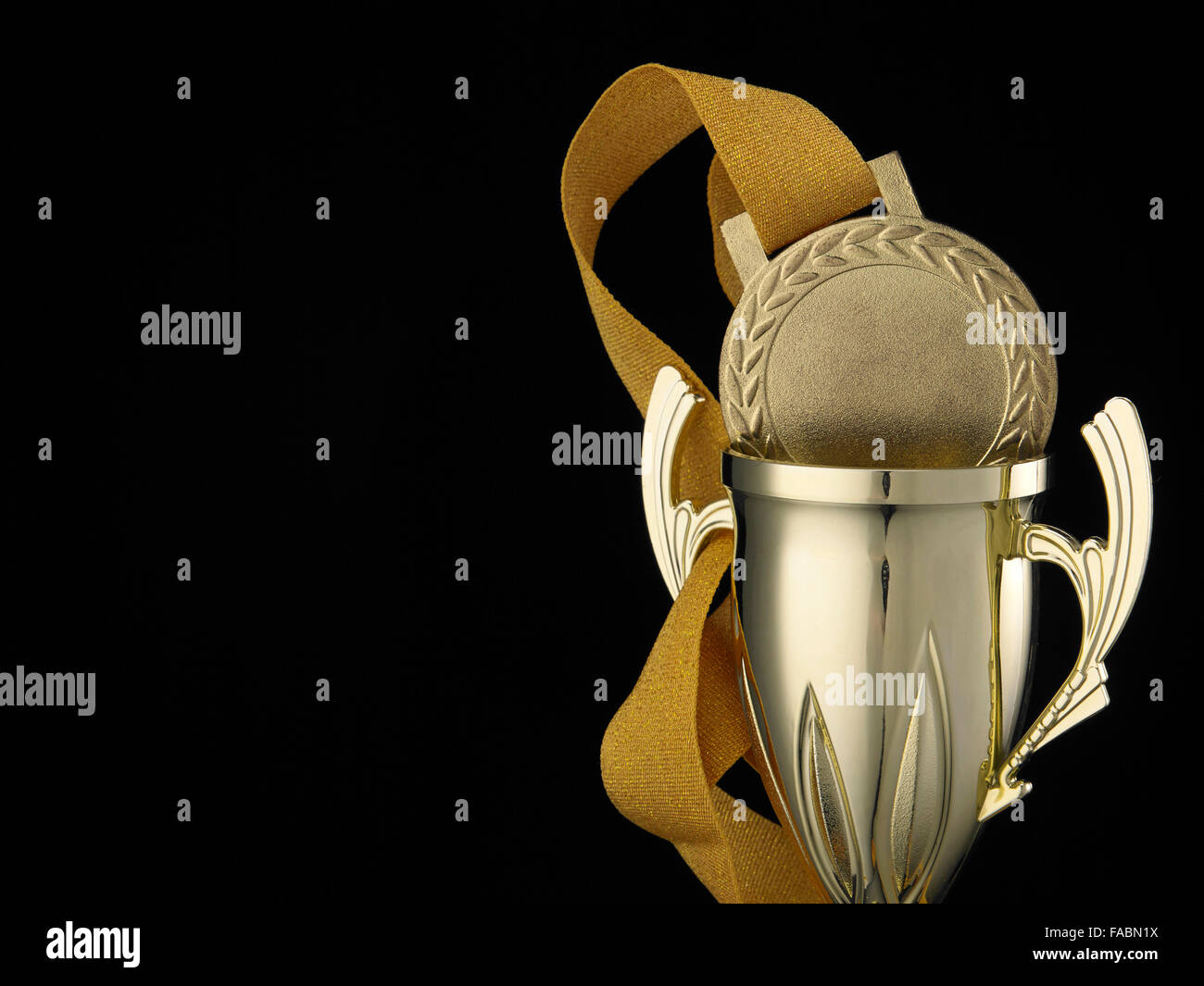 medal and trophy symbol of winning Stock Photo - Alamy