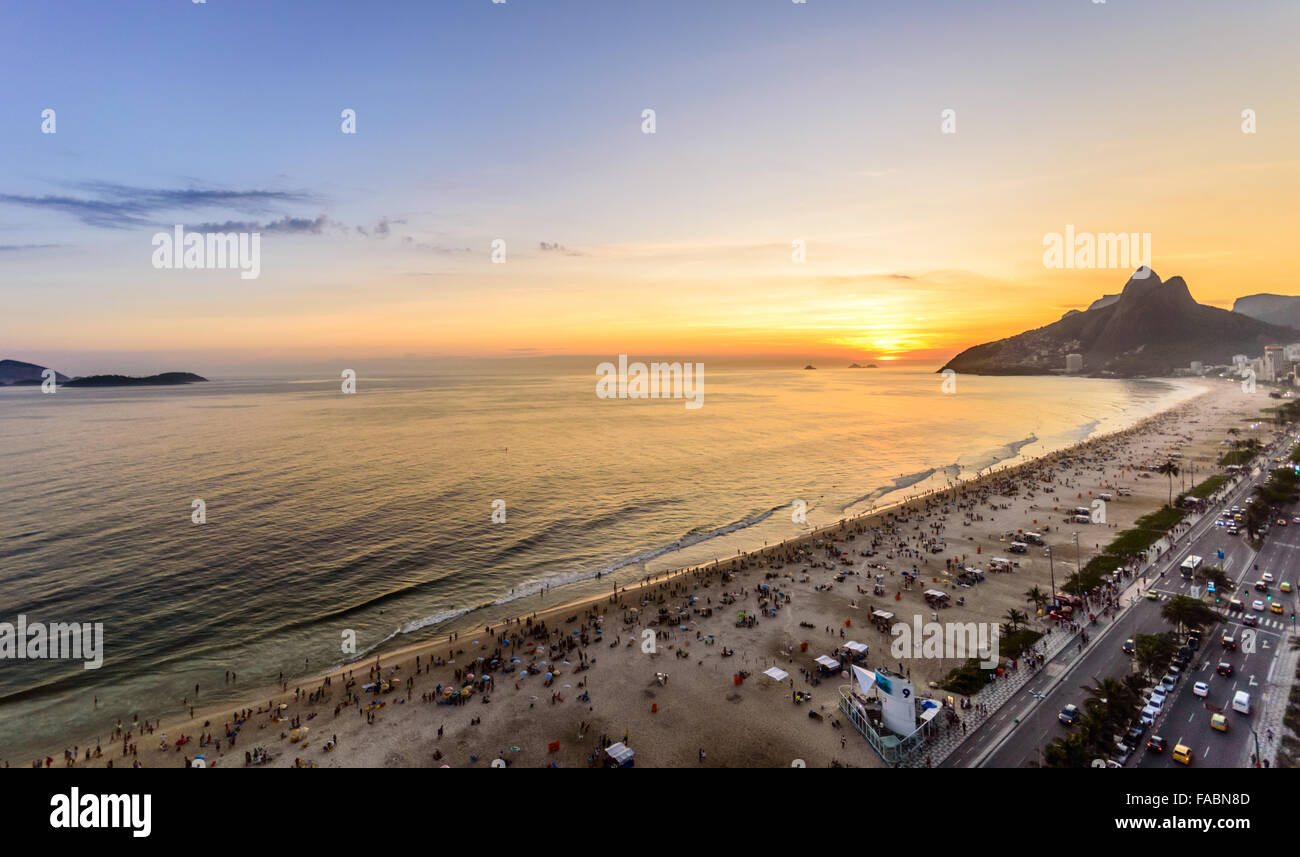 Ipanema Beach in Rio de Janeiro, Brazil Stock Photo - Alamy