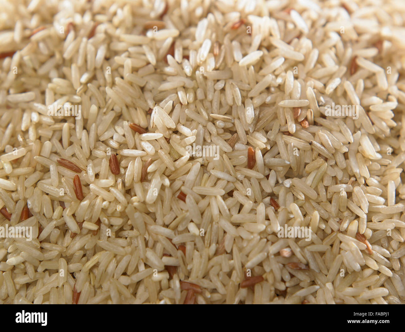 close up of the brown rice Stock Photo - Alamy