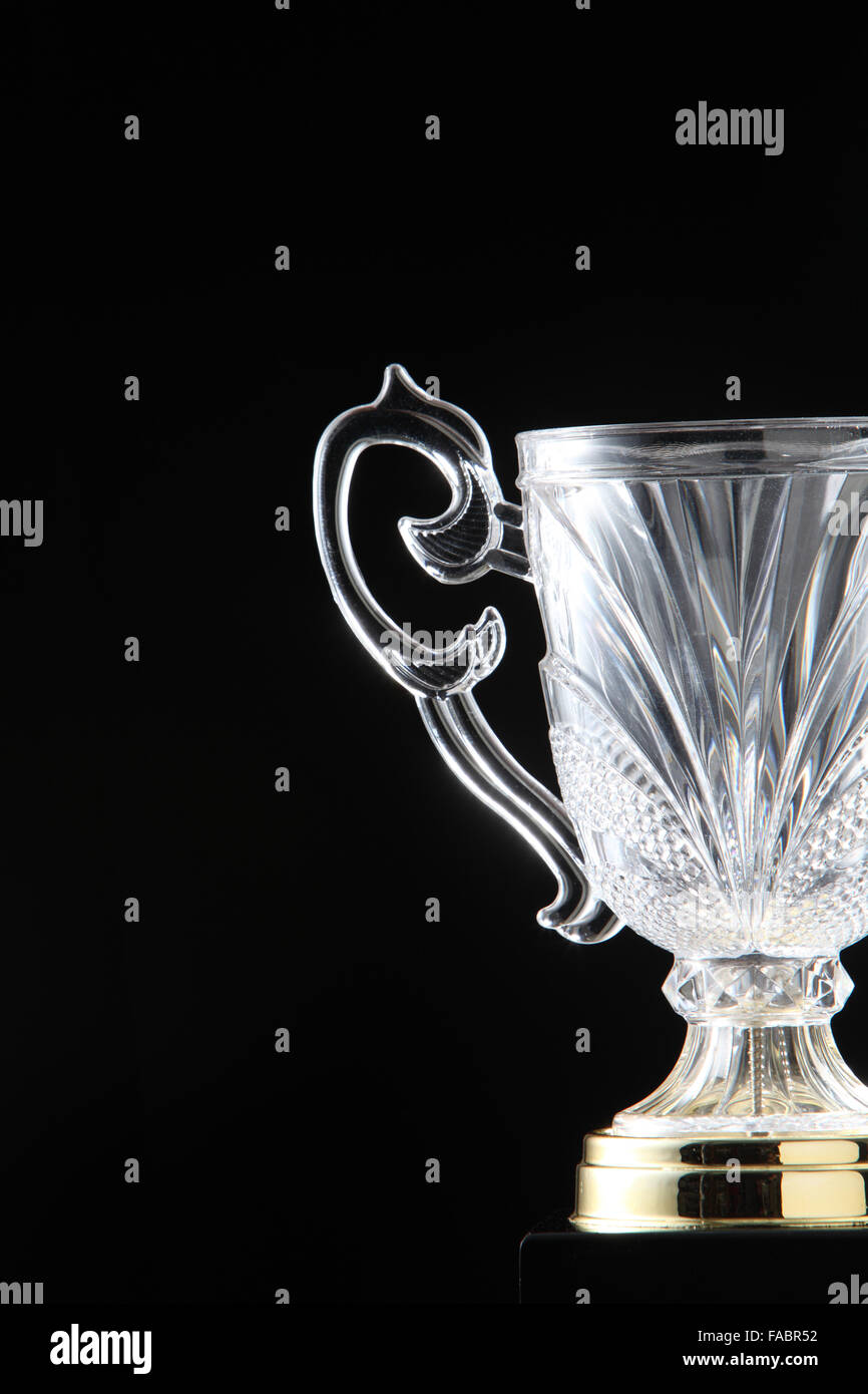 Glass trophy award on hi-res stock photography and images - Alamy