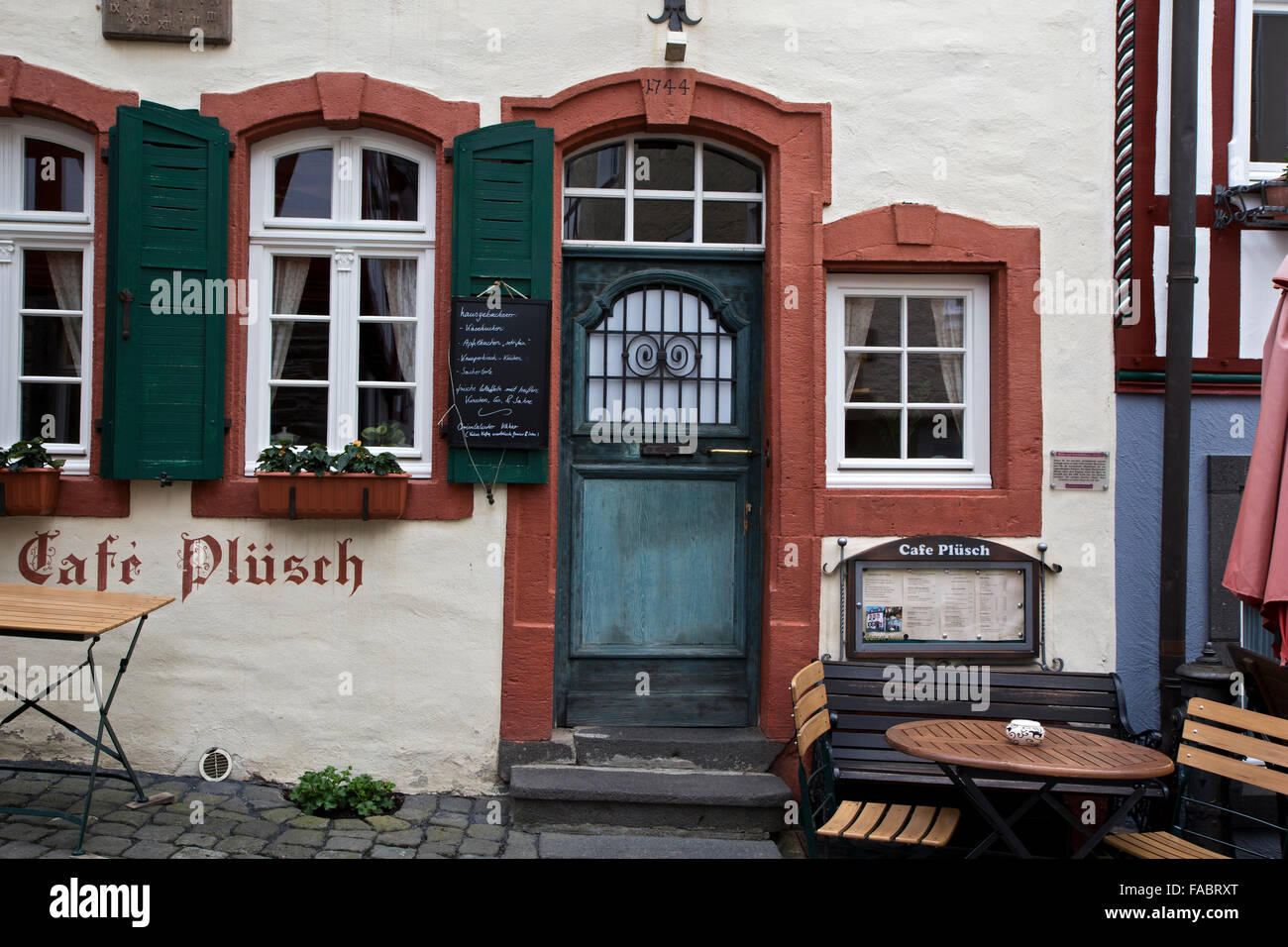 Village of Monreal, in the Eifel-mountains,, eastern part of Eifel ...