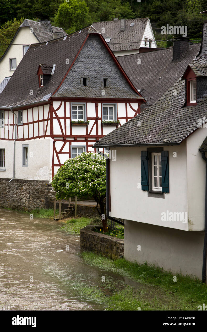 Village of Monreal, in the Eifel-mountains,, eastern part of Eifel ...