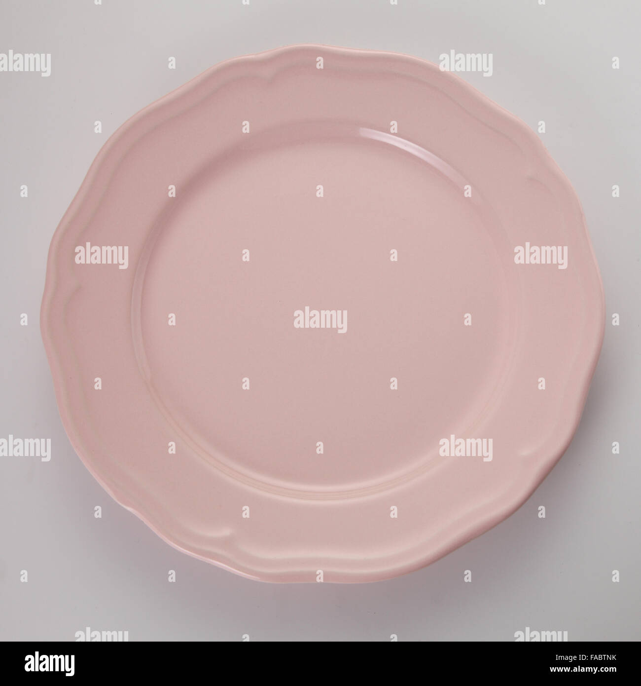 top view of dinner plate Stock Photo - Alamy