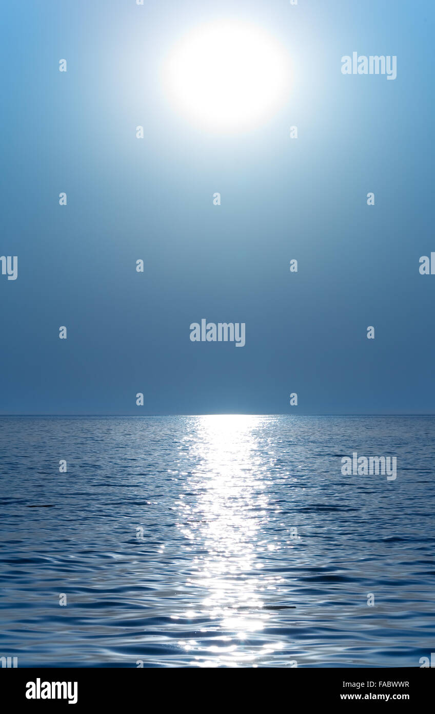 Moonlight path low moon above hi-res stock photography and images - Alamy