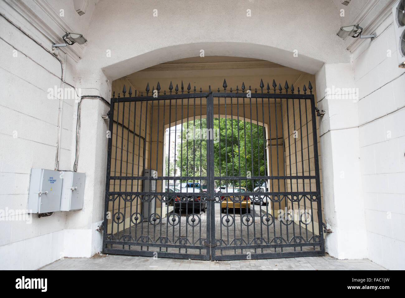 Downtown Minsk City Office Buildings Stock Photo - Alamy