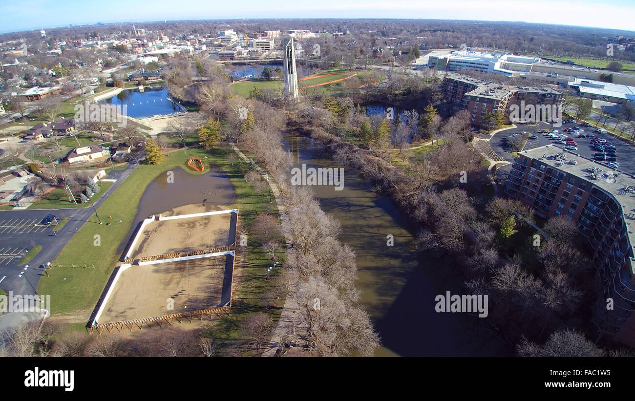 Naperville riverwalk hi-res stock photography and images - Alamy