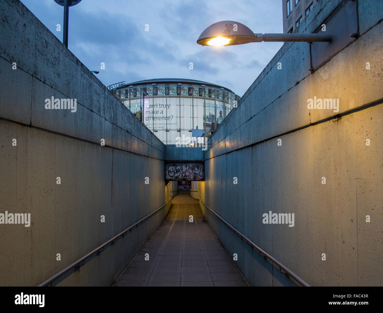 A subway walk near London's Waterloo station Stock Photo - Alamy